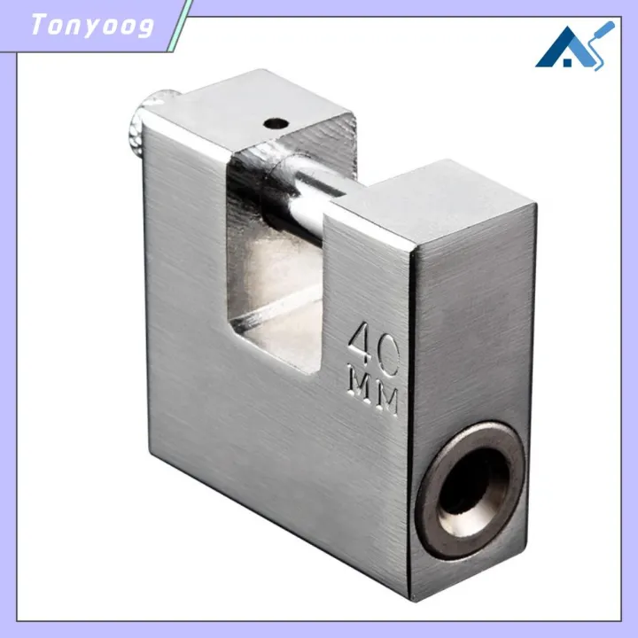 TONYOOG Stainless Steel Heavy Duty Padlocks Anti-cut With Keys Anti ...
