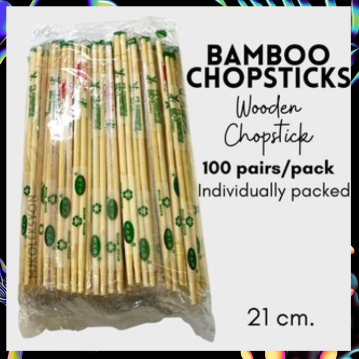 (LAZ 5 ) Chopsticks 100pairs for your business | Lazada PH