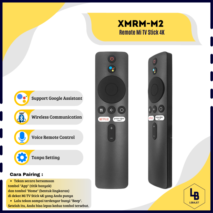 Remote Mi TV Stick 4K - XMRM-M2 - Remote Cadangan Pengganti untuk ...
