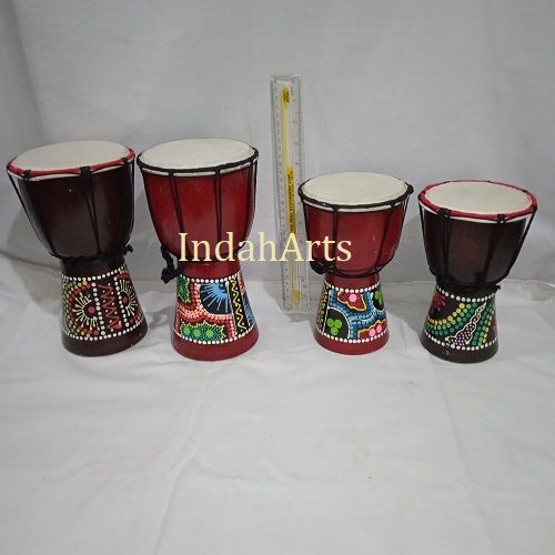 Gendang Jimbe Kecil Uk. 20 dan 25 cm Gendang Mainan Anak Kwalitas Oke ...