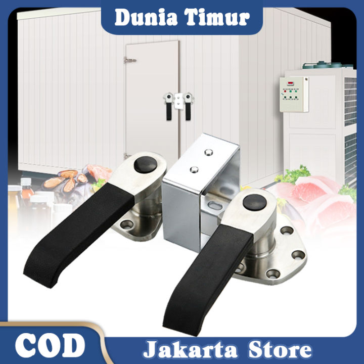 1Set Handle Oven / Handle Cold Storage Stainless Steel 304 Dengan Kait ...