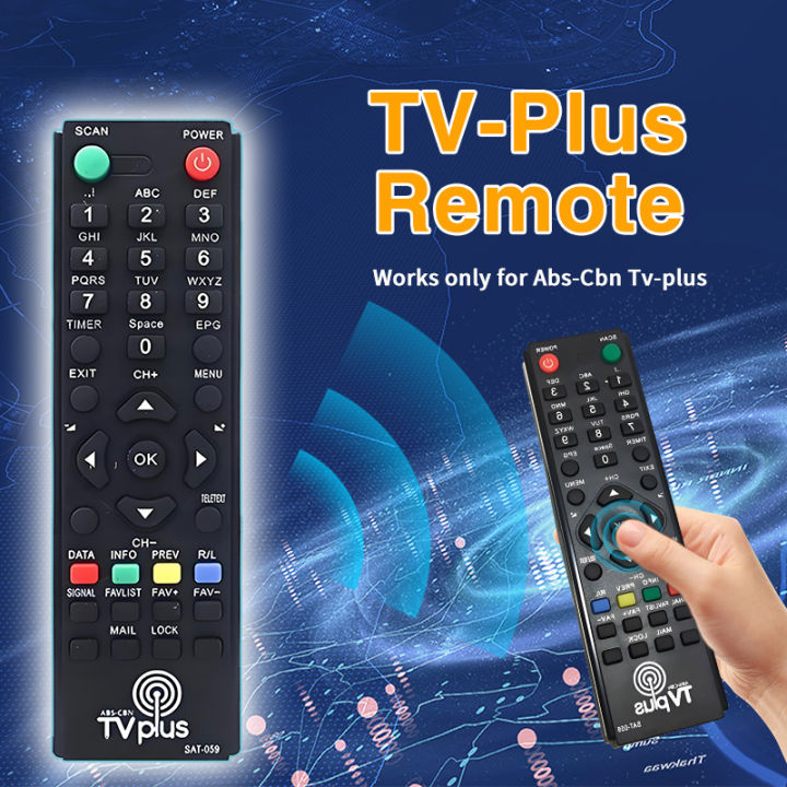 Multi-function ABS-CBN Tv-Plus Remote Control | Lazada PH
