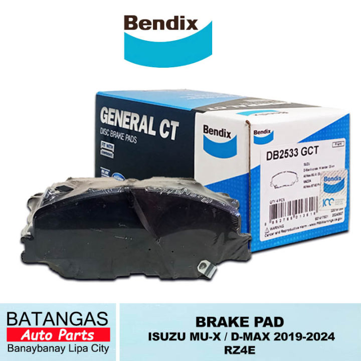 BENDIX BRAKE PAD ISUZU MU-X / D-MAX 2019-2024 RZ4E DB2533 | Lazada PH