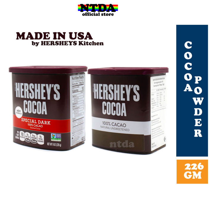 Hershey's Special Dark Unsweetened Cocoa powder 226g NTDA | Lazada