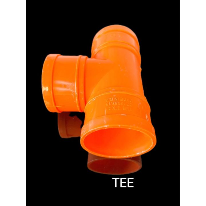 PVC Orange Fittings pipe 3X2 4X2 4X3 Elbow Tee Wye Coupling Cleanout ...