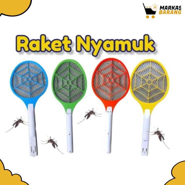 Raket Nyamuk Listrik Re-Charger | Lazada Indonesia