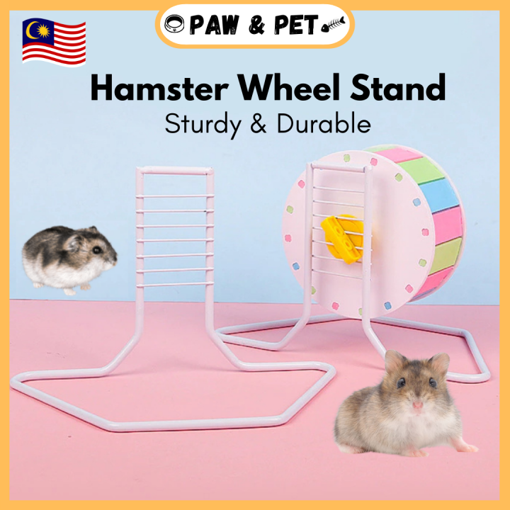 READY STOCK Hamster Wheel Stand Hamster Wheel Holder for 12-17.5cm ...