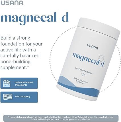 保护骨骼 Usana Magnecal D PLUS 活力钙镁D片 112 tablets（100% ori）2026exp | Lazada