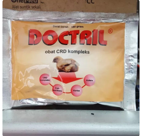 DOCTRIL 100gr..obat crd komplek korisa kolera obat ayam sakit | Lazada ...
