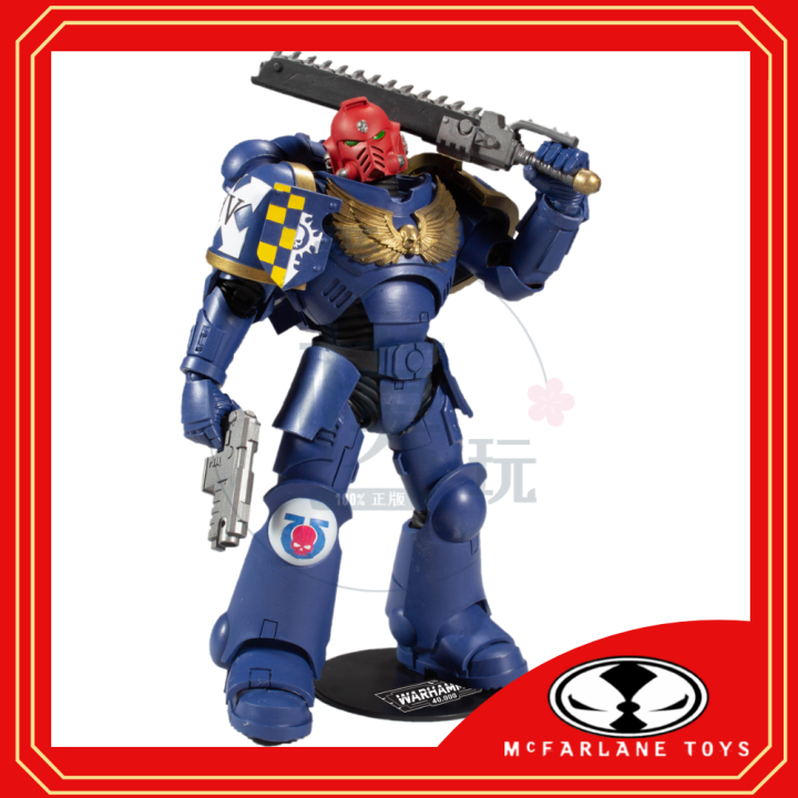 McFarlane Warhammer ULTRAMARINES PRIMARIS ASSAULT INTERCESSOR | Lazada