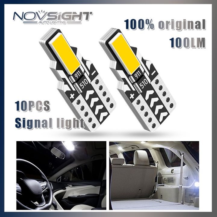 Novsight T10 10PCS signal light 100LMWidth lights interior lights ...