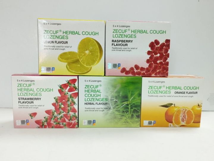 Zecuf Herbal Cough Lozenges (5 x 4 Lozenges) Exp: 01/2028 | Lazada