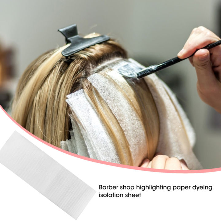 Hair Salon Highlighting Isolation Sticker Dyeing Hair Paper Dyeing ...