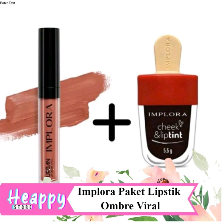 Implora Paket Lipstik Ombre Viral | Lazada Indonesia