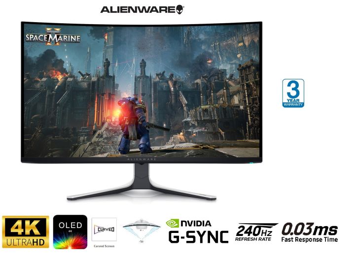 New ALIENWARE AW3225QF 32inch 4K QD-OLED GAMING MONITOR | Lazada PH