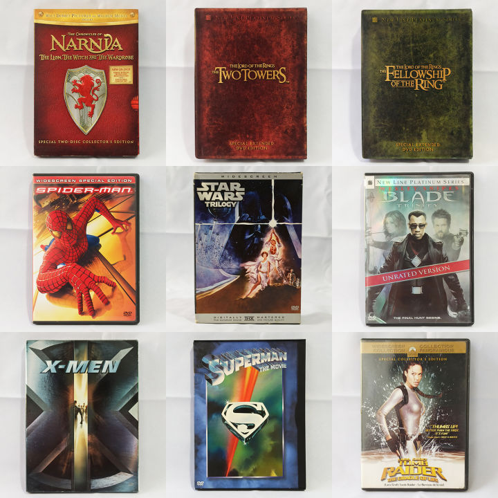 REGION 2 DVD Movies & TV Series - Lord Of The Rings Trilogy X-Men ...