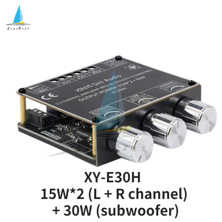 SeasBoat XY-E30H XY-T15H 15W*2 + 30W Bộ Khuếch Đại Kỹ Thuật Số 2.1 Kênh ...