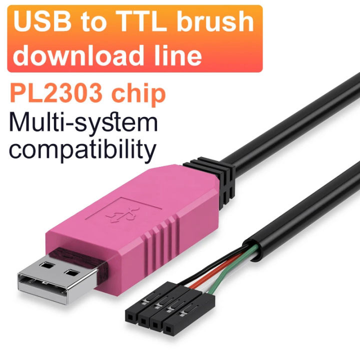 PL2303 USB to UART TTL Cable Module FT232RL PL2303HX USB Transfer to ...
