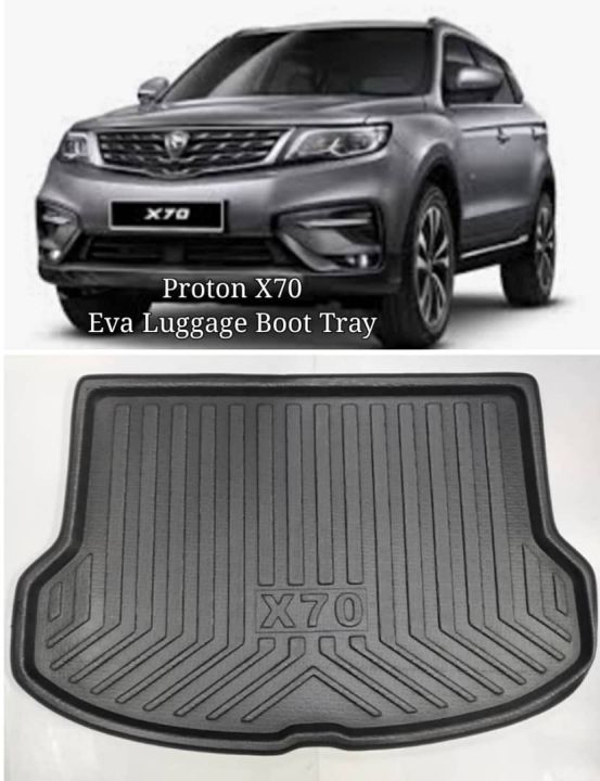 For PROTON X70 EVA Car Boot Tray Luggage Cargo Trunk Tray - Waterproof ...