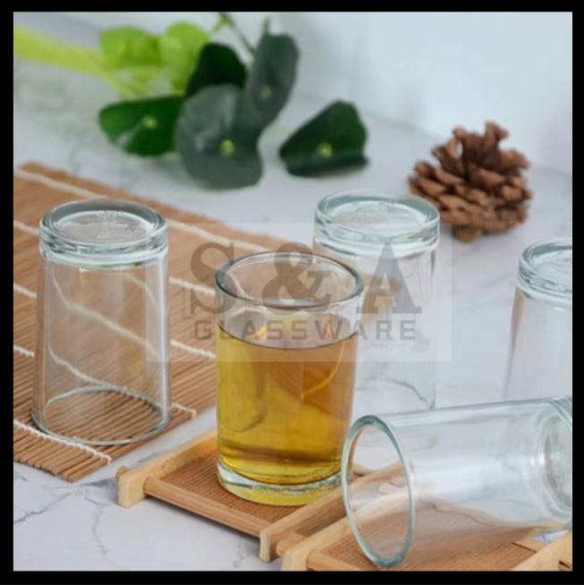 S&A GLASSWARE [12PCS] 70ML High Quality GMT-103W Shot Glass Glassware ...