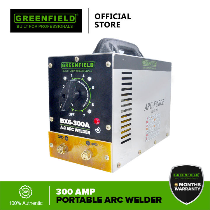 Greenfield Portable BX6 ARC Welder 300 AMPERES | Lazada PH