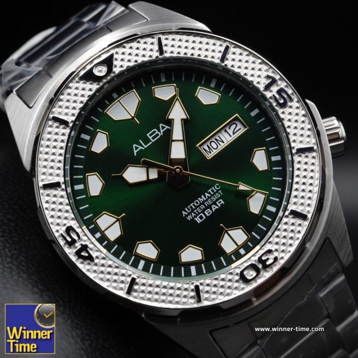 Winner Time นาฬิกา ข้อมือ ALBA Sport Automatic รุ่น AL4557X รับประกัน ...