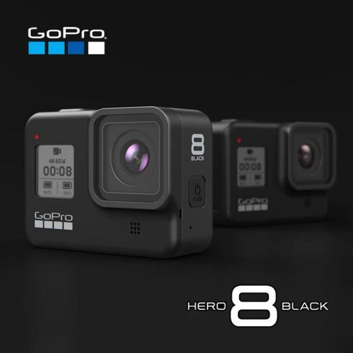 Gopro HERO 8 Black Action Sport Camera 4K Ultra HD Video 1080P Portable ...