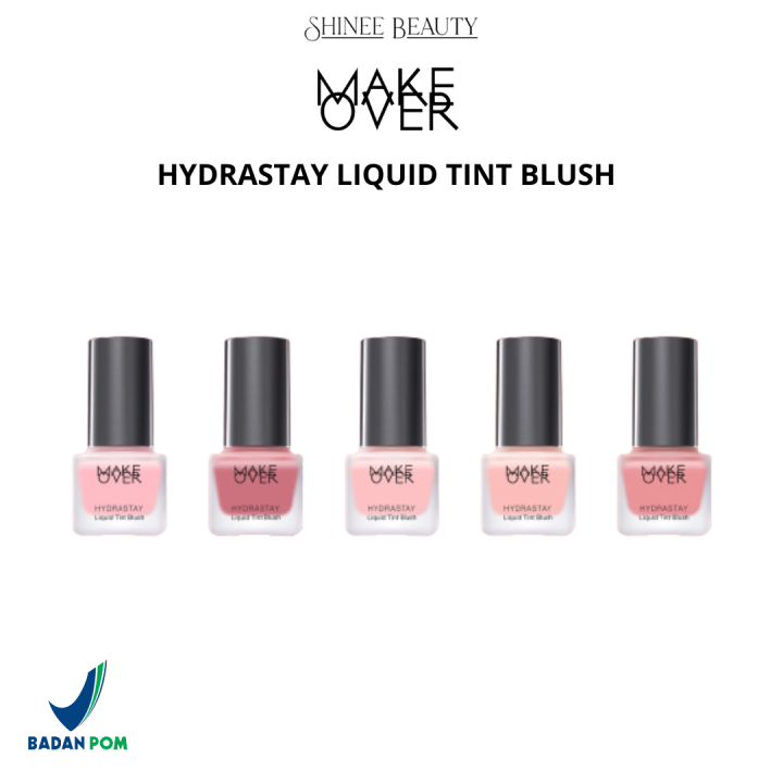 MAKE OVER Hydrastay Liquid Tint Blush - Blush On Liquid | MakeOver ...