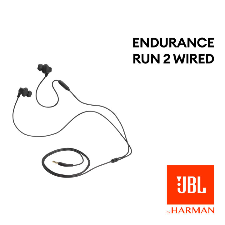 JBL Endurance Run 2 Wired Waterproof Wired Sports In-Ear Headphones ...