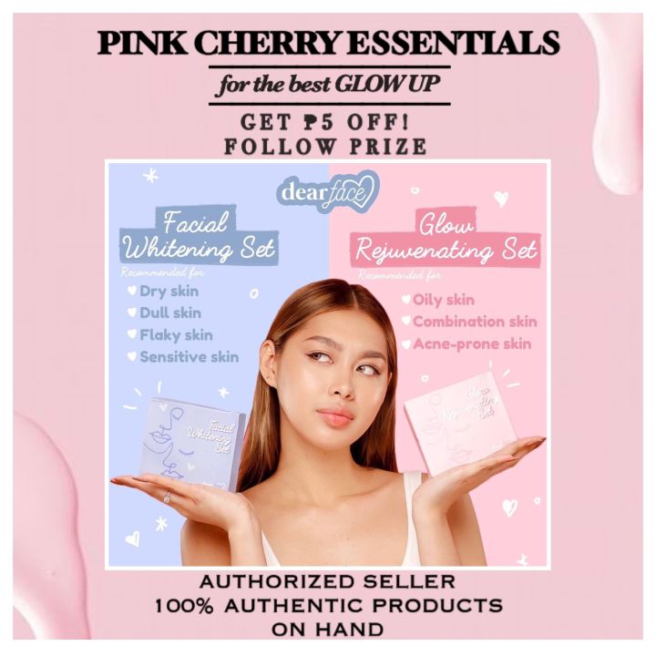 Dear Face - Glow Rejuvenating Set & Facial Whitening Set | Lazada PH