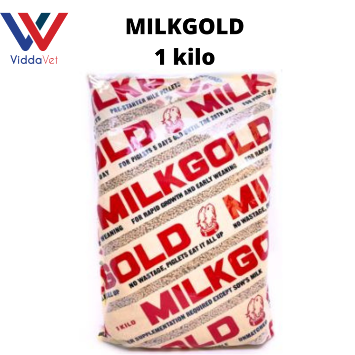Pre-Starter MIlkGold 1 kilo Booster milk pellets age 5 to 28 days form ...