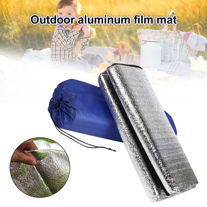 Waterproof Ground Mat Camping Double Sided Aluminium Foil Outdoor ...
