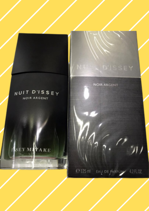 125ml EDP Issey Miyake Nuit D'issey Noir Argent - Perfume for Men ...
