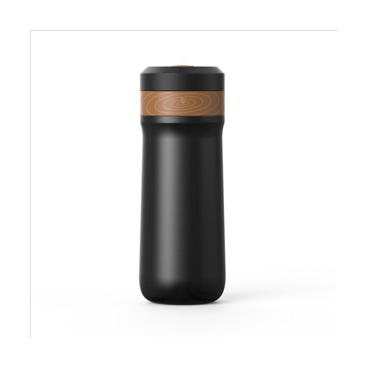 2 In 1 Portable 320ml Coffee Pot French Press Coffee Maker Stainless 5086