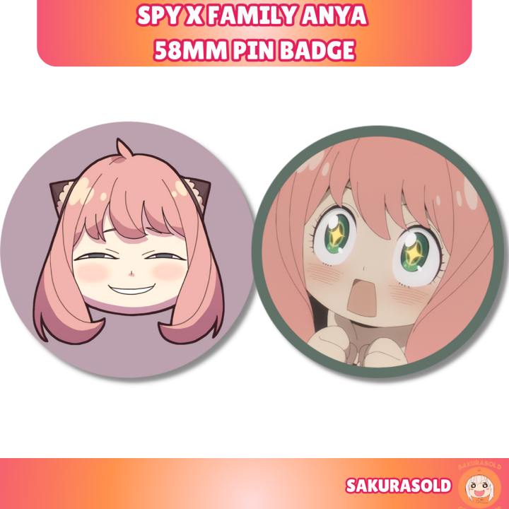 Spy X Family Pin Badge SpyxFamily Pin Badge Anya Pin Spy Family Badges ...