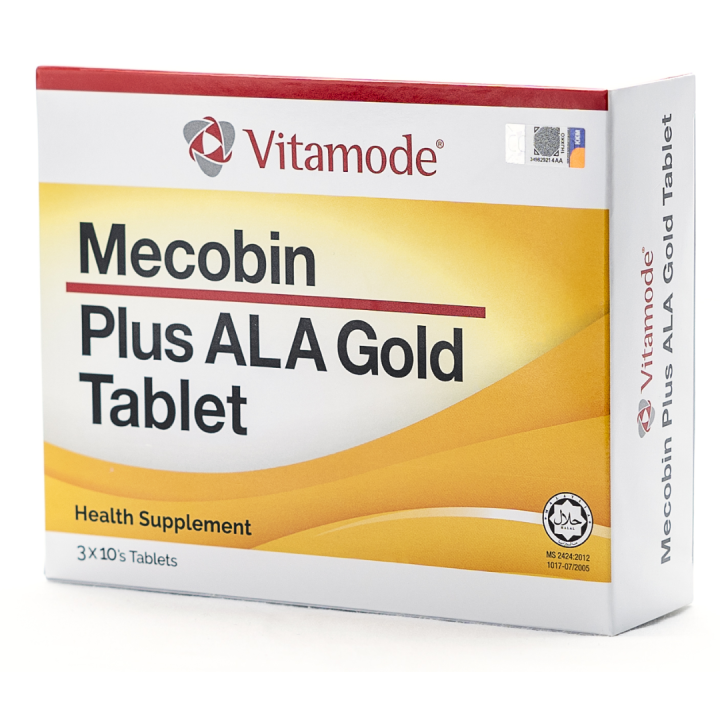 VITAMODE MECOBIN+ALA GOLD TABLET 30S | Lazada
