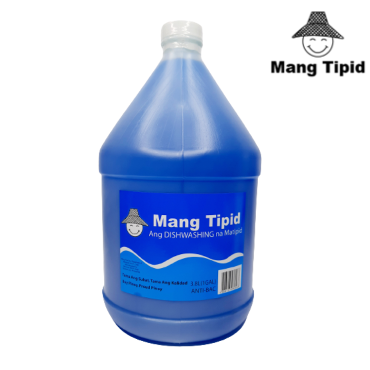 Mang Tipid Dishwashing Liquid Antibac - 1 Gal Ang DISHWASHING na ...