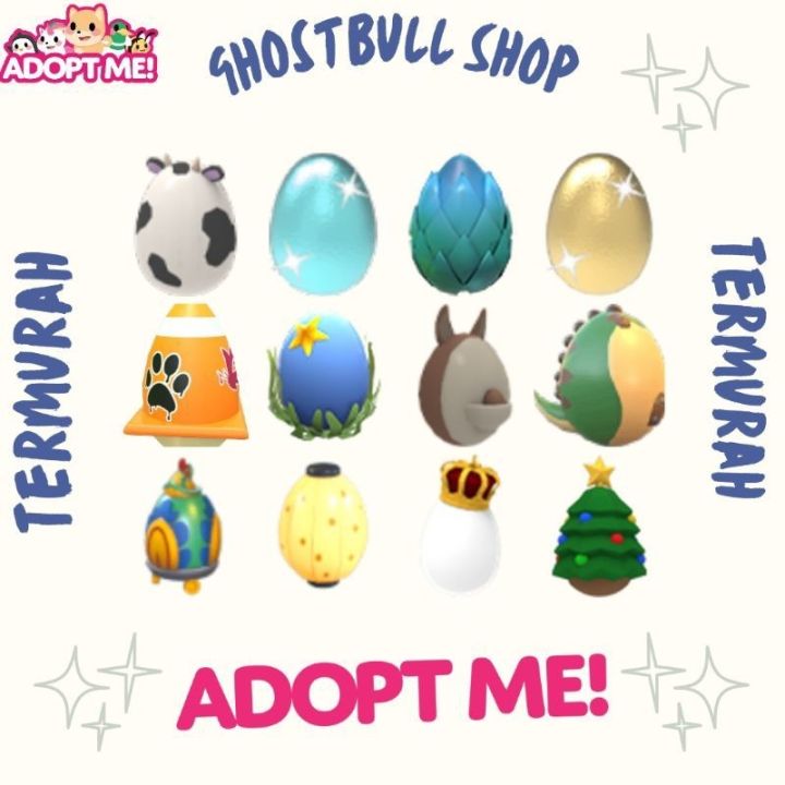 Semua Egg AdoptMe Termurah Roblox | Lazada Indonesia