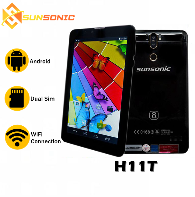 SUNSONIC Tablet 11 Inch 8GB 128GB Android Dual Sim High Resolution ...