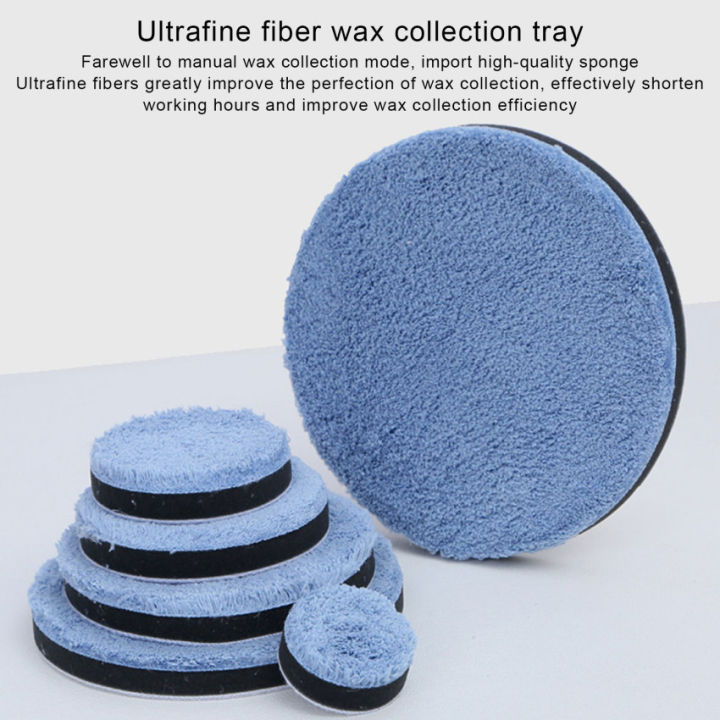 【Ready Stock】1pcs 4/5/6/7inch Microfiber Polishing Pad For Cars Body ...