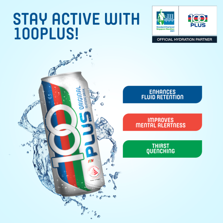 12x【F&N 100 Plus Isotonic Drink 325ml】 | Lazada