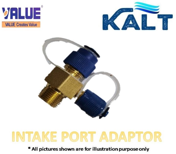 Vacuum Pump Intake Port Inlet Adapter Fitting Adaptor 1/2" ACME (R134A ...