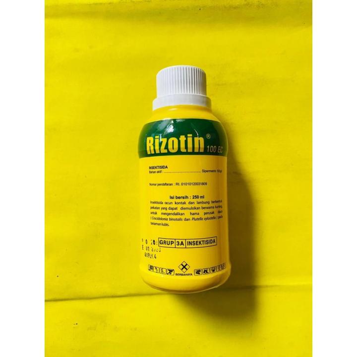 Insektisida sipermethrin RIZOTIN 100ec kemasan 250ml | Lazada Indonesia