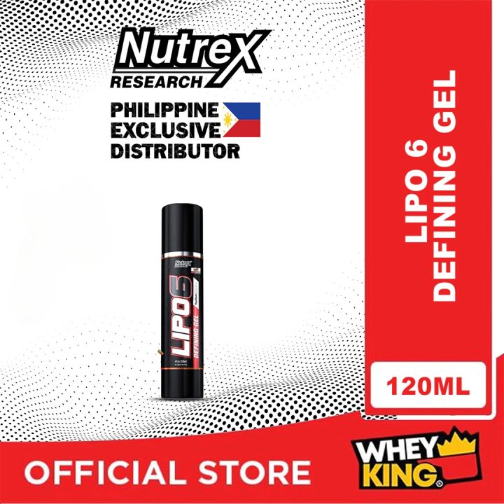 Nutrex Lipo 6 Defining Gel | 120ml [ExpDate: 04/2024] | Lazada PH