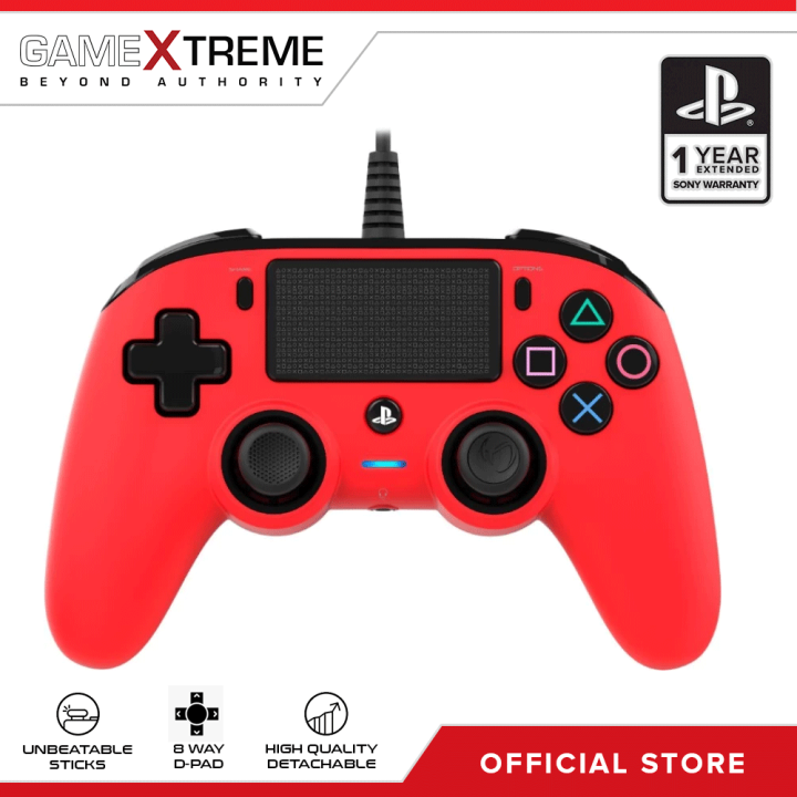 Sony PS4 Nacon Revolution Pro Controller V1 Red | Lazada PH
