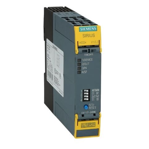 SIEMENS 3SK1121-2AB40 SIRIUS SAFETY RELAY BASIC UNIT ADVANCED SERIES ...