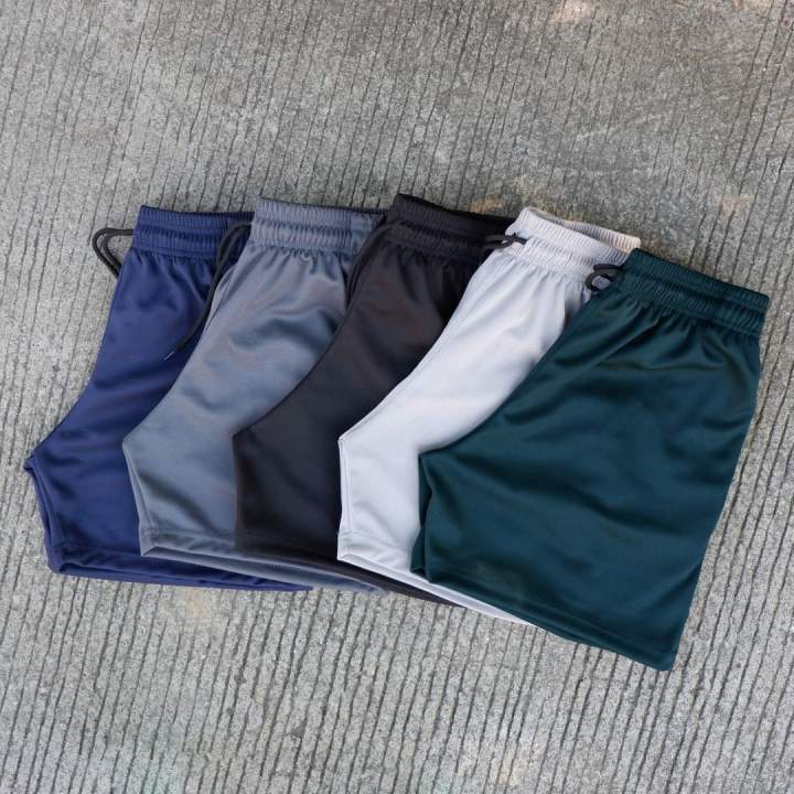[XL-5XL] High Quality & Affordable Plain Oversized Taslan Shorts Unisex ...