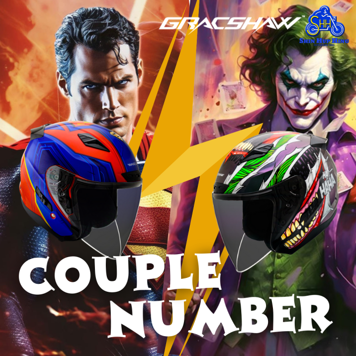 [LIMITED COUPLE NUMBER HELMET] GRACSHAW G535 LIMITED EDITION SIRI ...