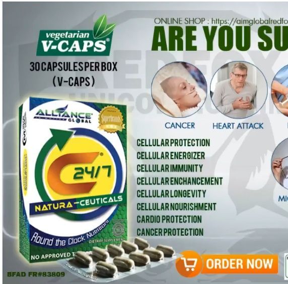 Original C24/7 Natura-Ceuticals Dietary Supplement 30 Capsule [Products ...