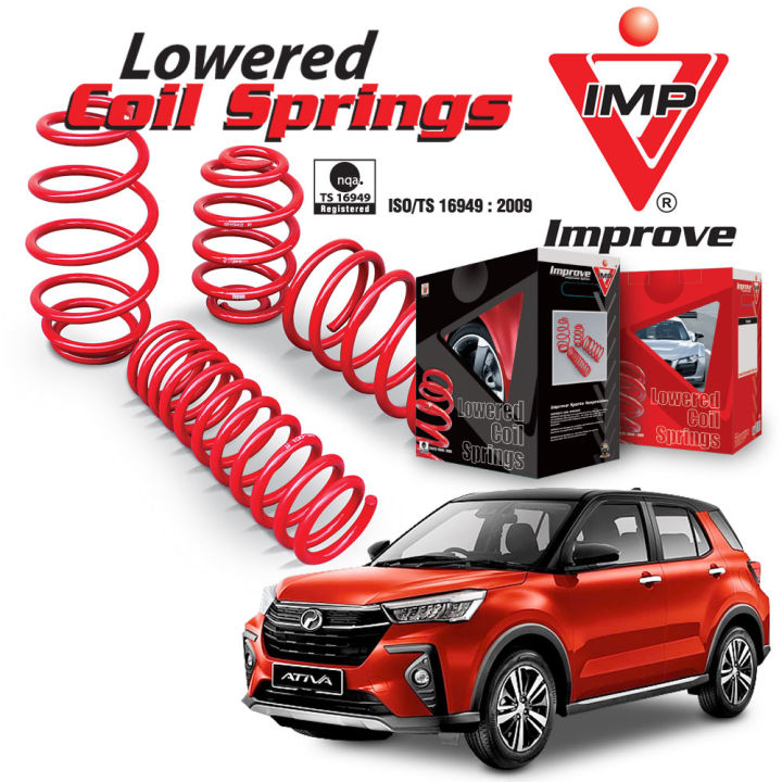 Perodua Ativa IMP Lowered Coil Spring | Lazada